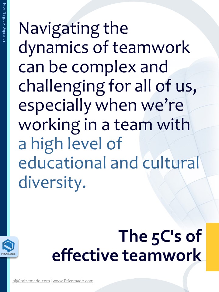 The 5C’s of effective teamwork - Prizemade